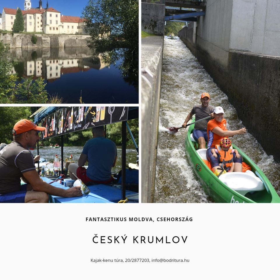 #Kajak-kenu #vízitúra a #Moldván, #Cesky Krumlovban! | Český Krumlov ...