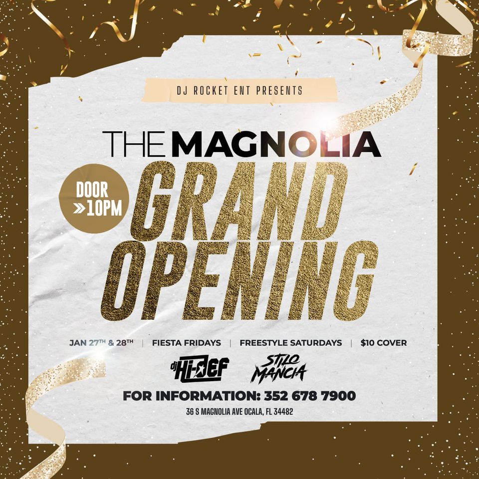 Magnolia Room Grand Opening Weekend at LOFT Ocala on 27th January, 2023