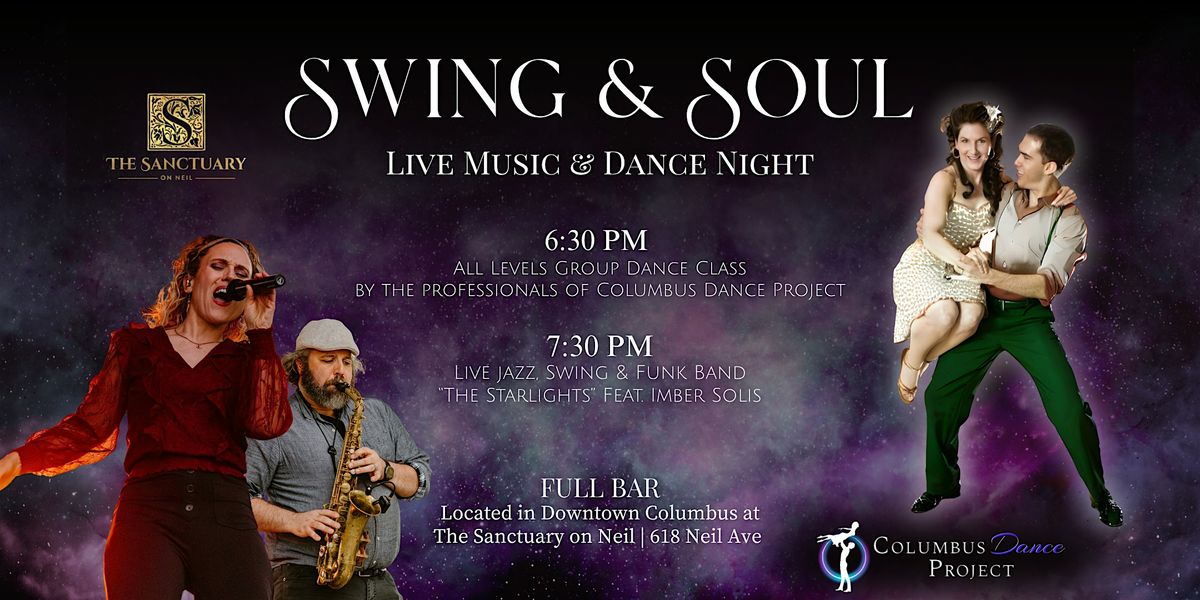 Swing and Soul Dance Night at 618 Neil Ave, Columbus on 9th November, 2025