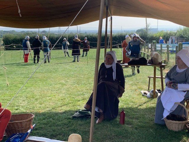 Medieval Training at 1403 Battlefield | Battlefield 1403, Shrewsbury ...