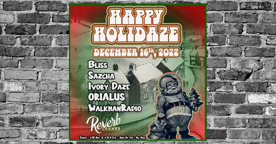 Happy Holidaze at Reverb Lounge (toys for tots benefit) | Reverb Lounge ...
