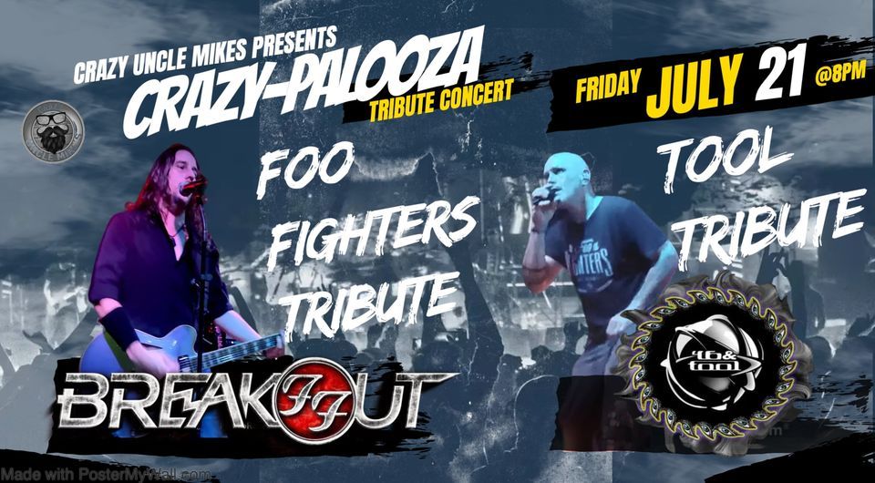 FOO FIGHTERS and TOOL Tributes at Crazy Uncle Mikes in Boca Raton ...