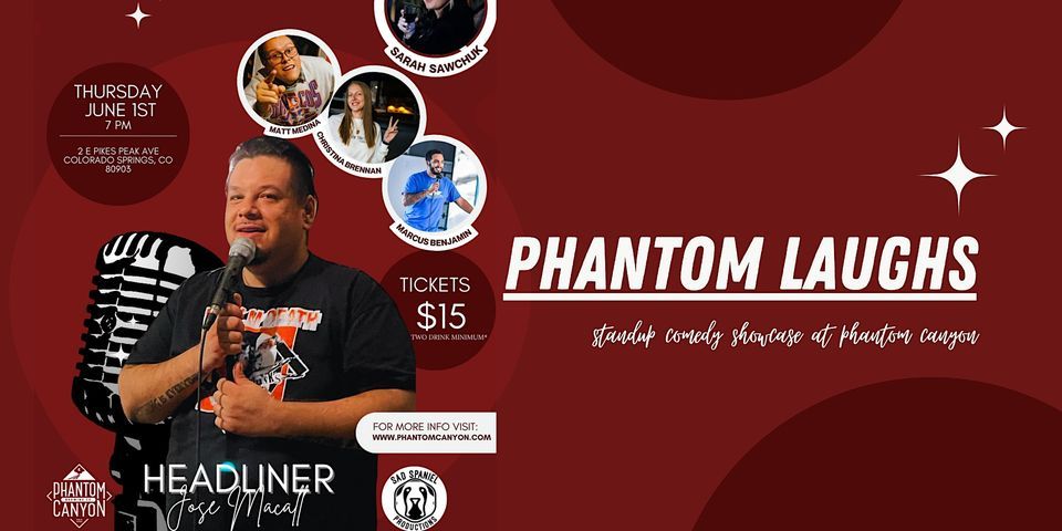 Phantom Laughs Comedy Night | 2 East Pikes Peak Avenue,Colorado Springs ...