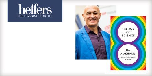 The Joy of Science with Jim Al-Khalili at Heffers Bookshop, Cambridge on 17th March, 2022