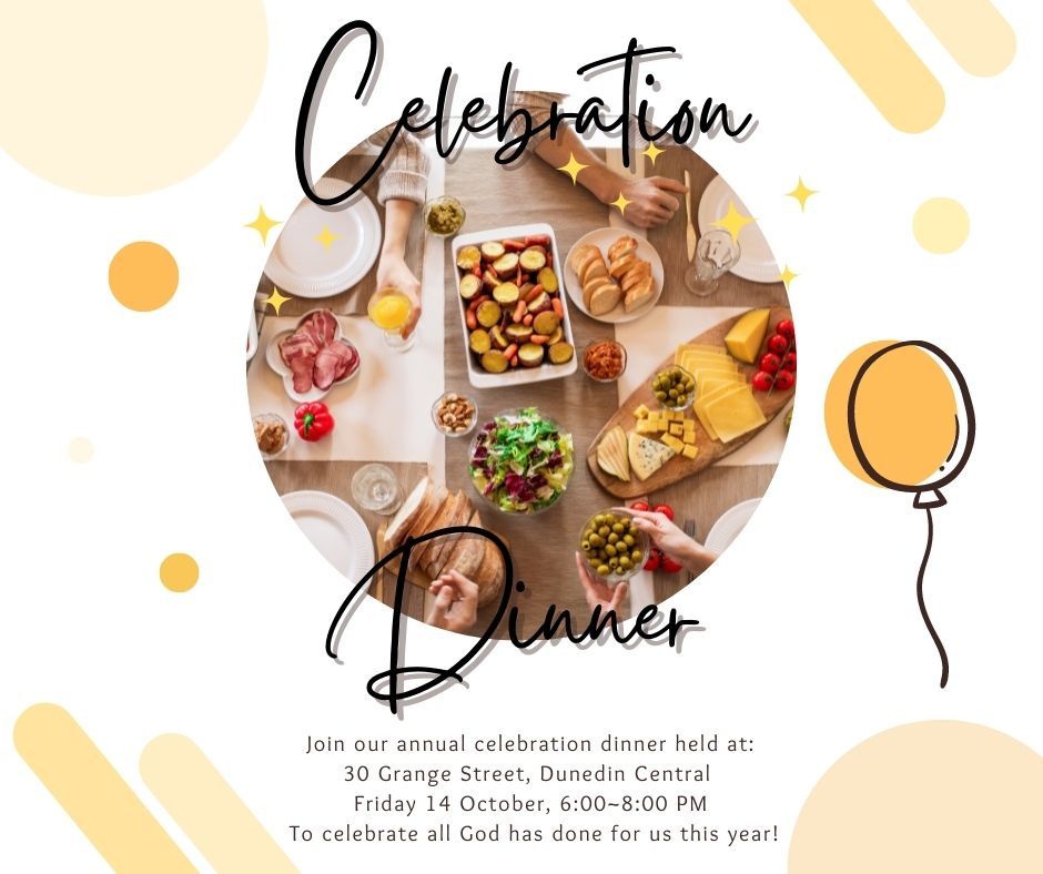 End of Year Celebration Dinner | Otago Campus Christians Club, Dunedin ...