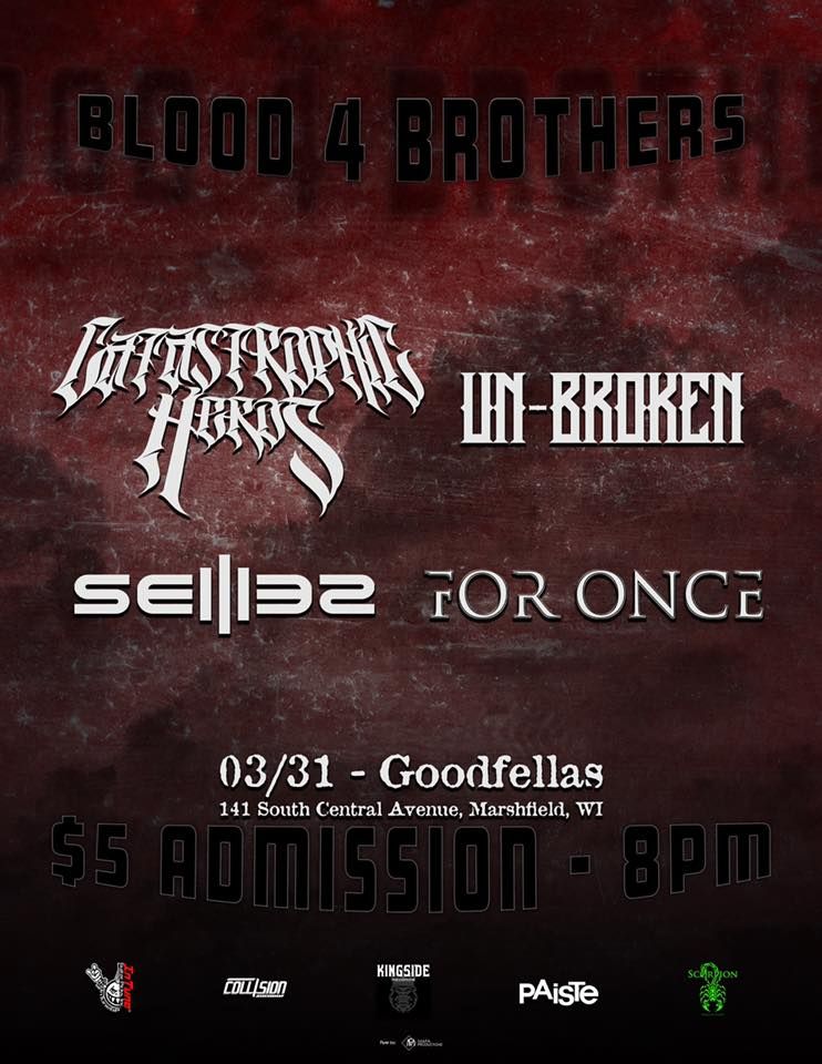Blood 4 Brothers Tour at Goodfellas Pub! | GoodFellas Pub, Marshfield ...