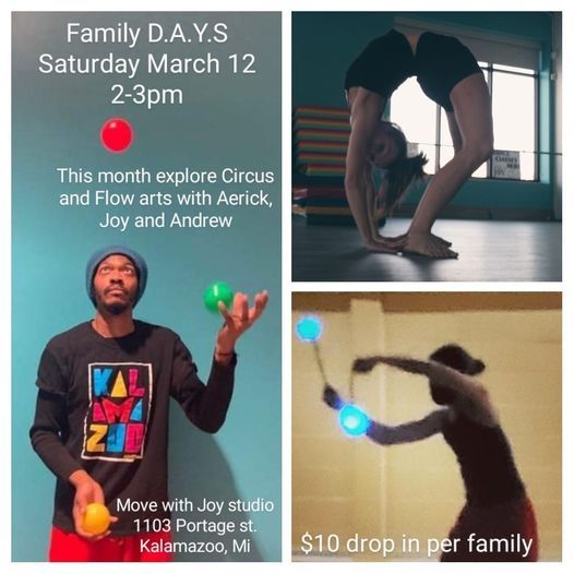 Family D.A.Y.S. - Circus And Flow Arts at 1103 Portage St, Kalamazoo ...
