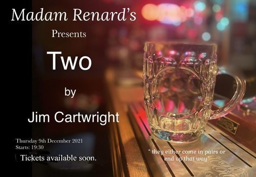 "Two" coming soon to Hasland Club. at Hasland Working Men's Club ...