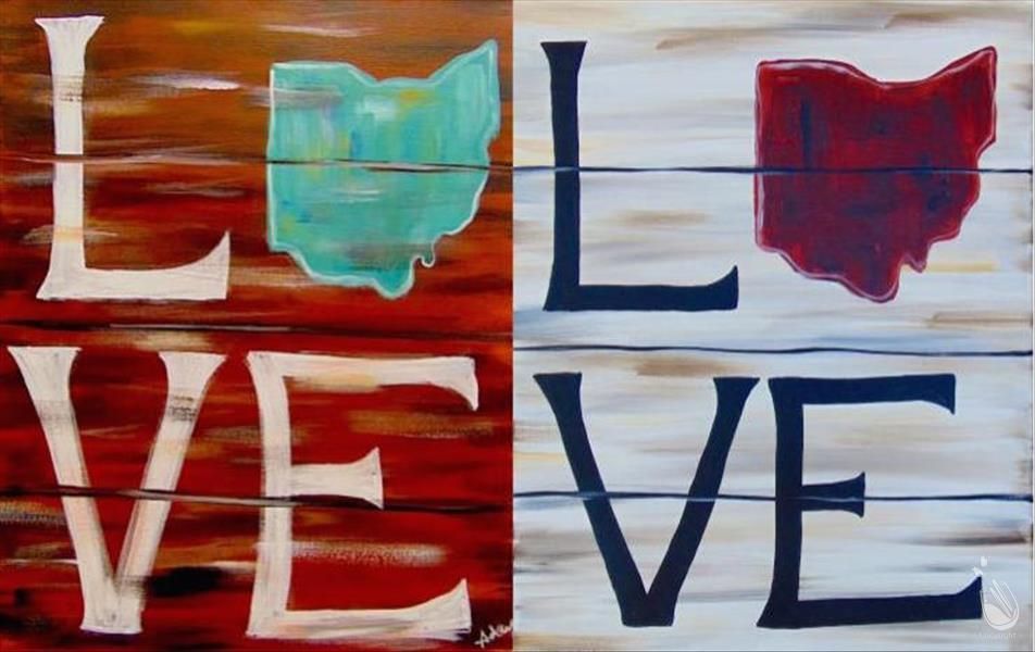 I Love Ohio - Pick One (Adults Only) at Painting with a Twist ...
