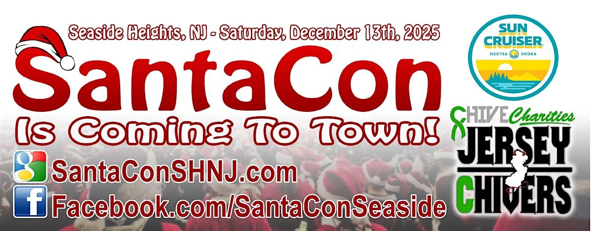 SantaCon Seaside Heights 2025 at Hooks Bar & Grill, Seaside Heights on ...