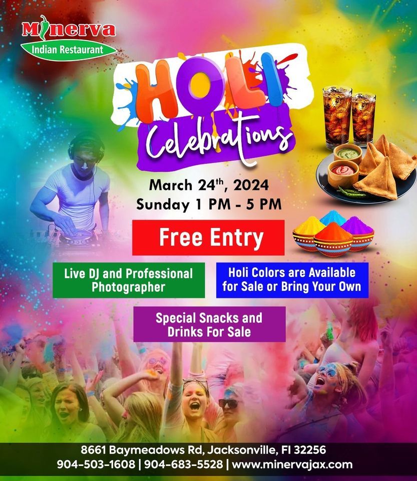 Holi Blast (Festival of Colors) at 8661 Baymeadows Road, Jacksonville ...