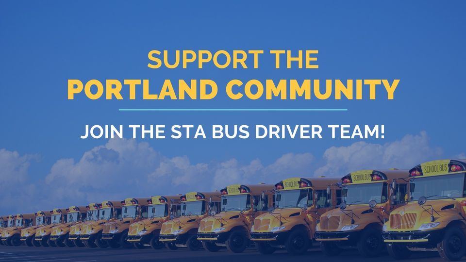 STA Portland - School Bus Driver Hiring Event | 9625 N Columbia Blvd ...