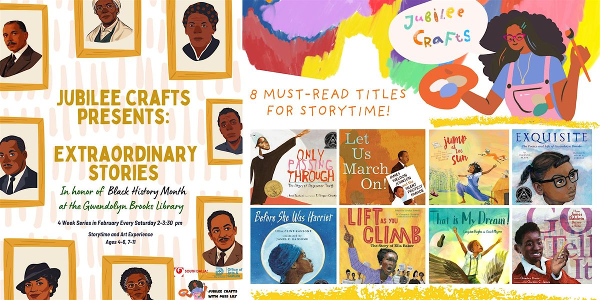 (Story time for kids) Extraordinary Stories For Black History Month at ...