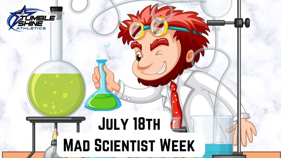 Mad Scientist Camp at Tumble Shine Athletics, Berea on 18th July, 2022