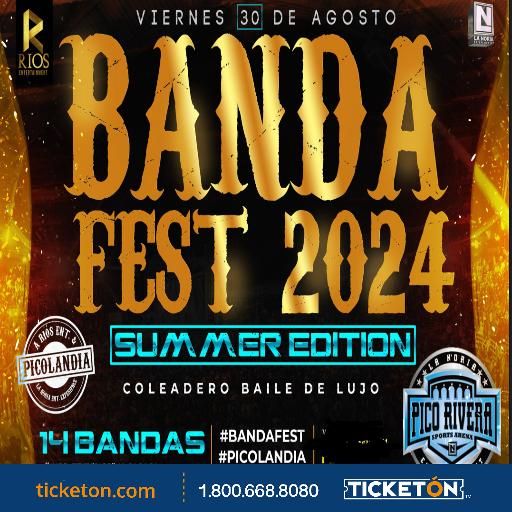 BANDA FEST 2024 at Pico Rivera Sports Arena on 27th July, 2024
