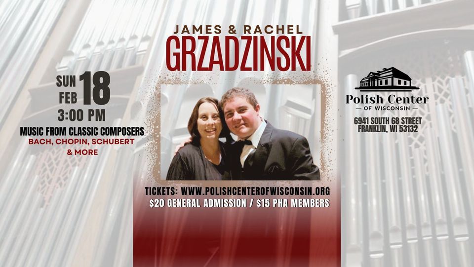 James Grzadzinski & Rachel Mallette Classical Concert | 6941 S 68th St ...