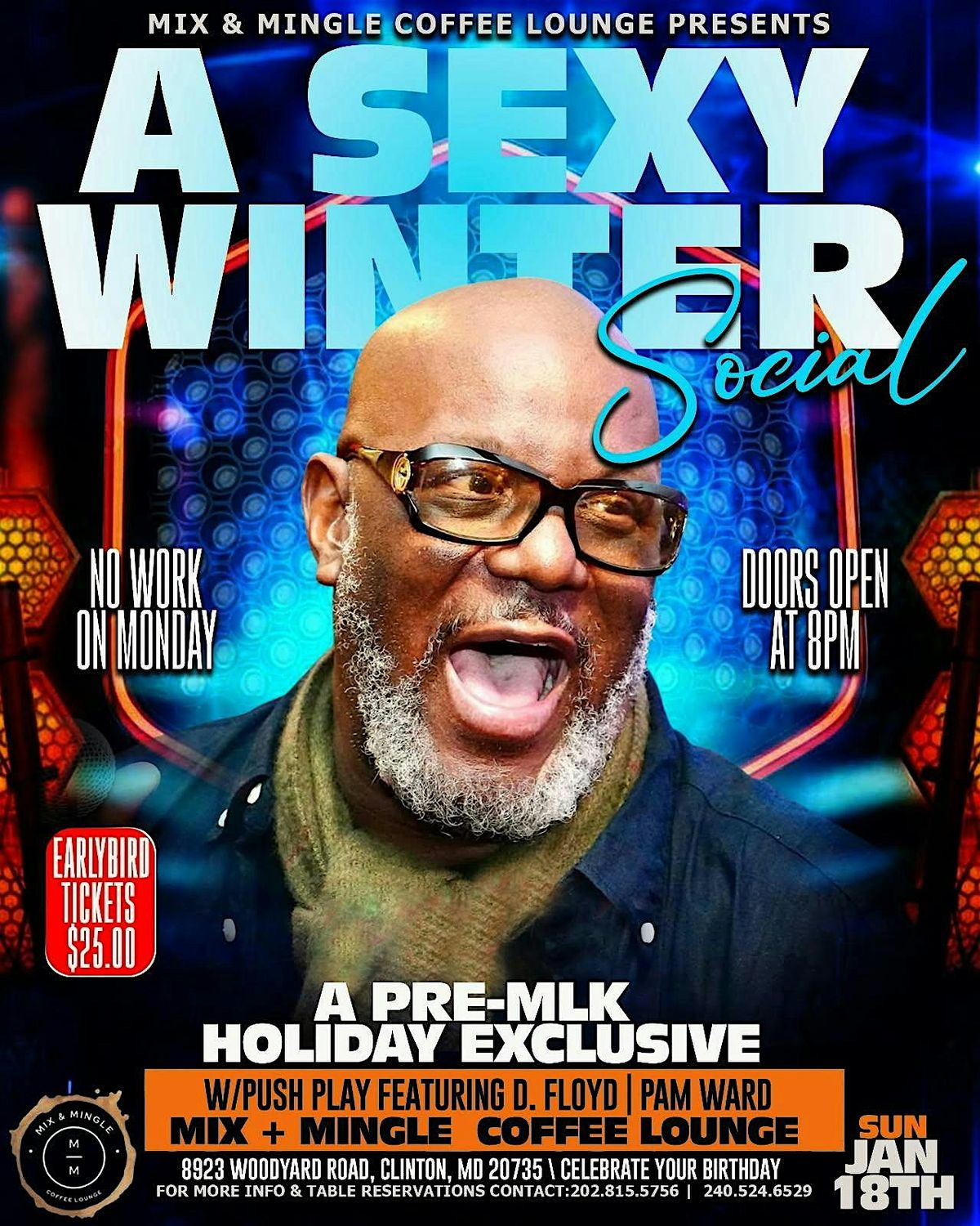 A Sexy Winter Social - A Pre-MLK Holiday Exclusive! at Mix + Mingle ...