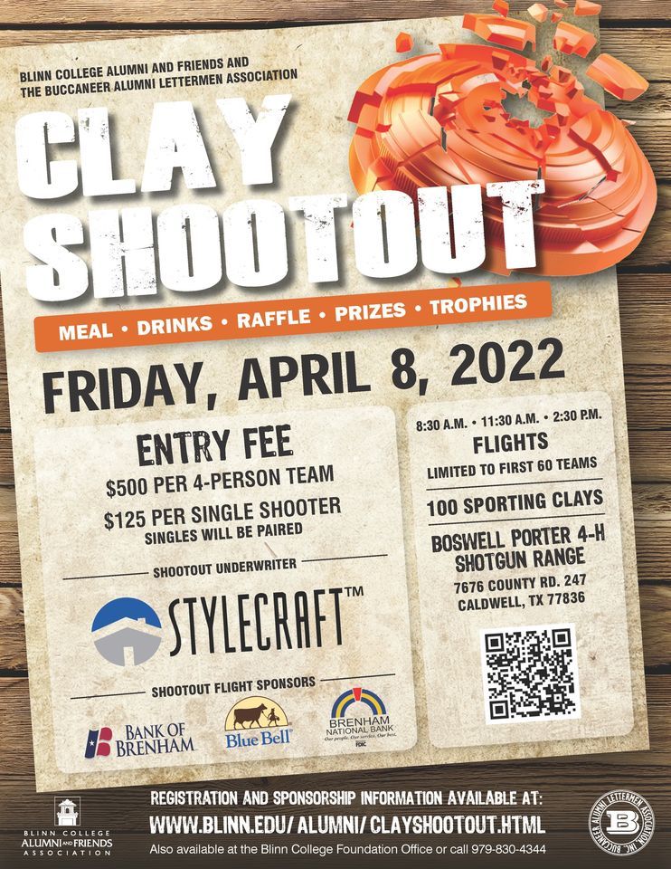 2022 Blinn College Clay Shootout | Boswell Porter 4-H Shooting Range ...