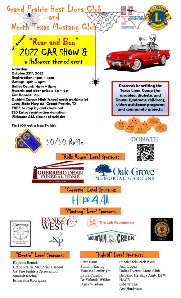 Car Show and cruise | John Dubiski Career High School , Grand Prairie ...