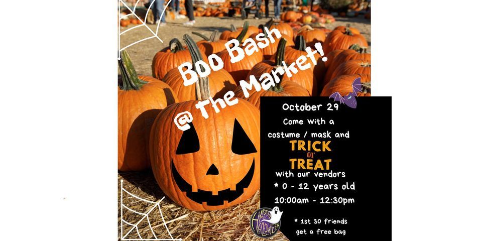 3rd Annual Boo Bash @ The Market | College Park Farmer's Market at ...