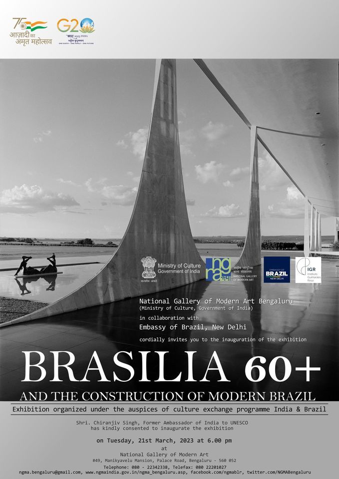 Inauguration of the exhibition BRASILIA 60+ AND THE CONSTRUCTION OF ...