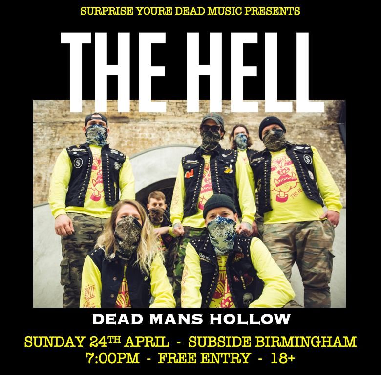 THE HELL - FREE ENTRY @ SUBSIDE BIRMINGHAM | Subside Bar, Birmingham ...