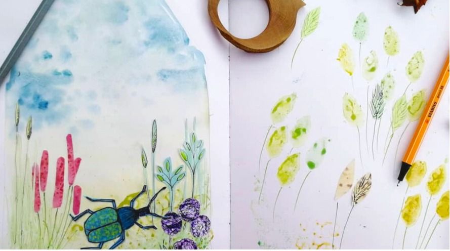 Adult Summer School 22 - Painting with Confidence with Amanda Jagger at ...