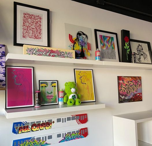 ALL CAPS Art Gallery Grand Opening Weekend | 7706 S Union Park Ave ...