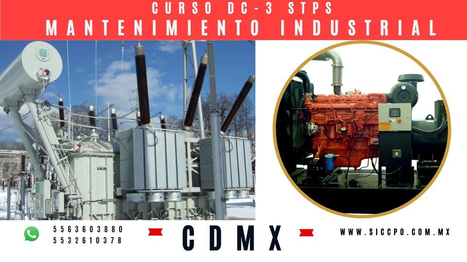 Curso Presencial DC-3 STPS - CDMX, Mantenimiento Industrial at World ...