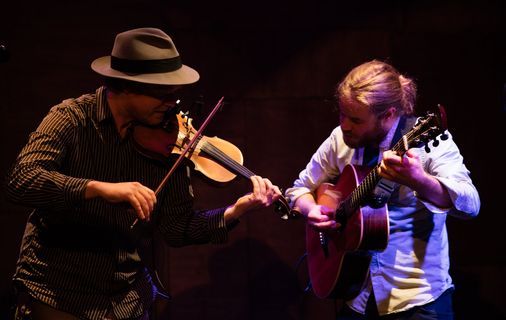 Kit Hawes & Aaron Catlow, Caroline Stupnicka, Joe Wilkes. at The Ivy ...