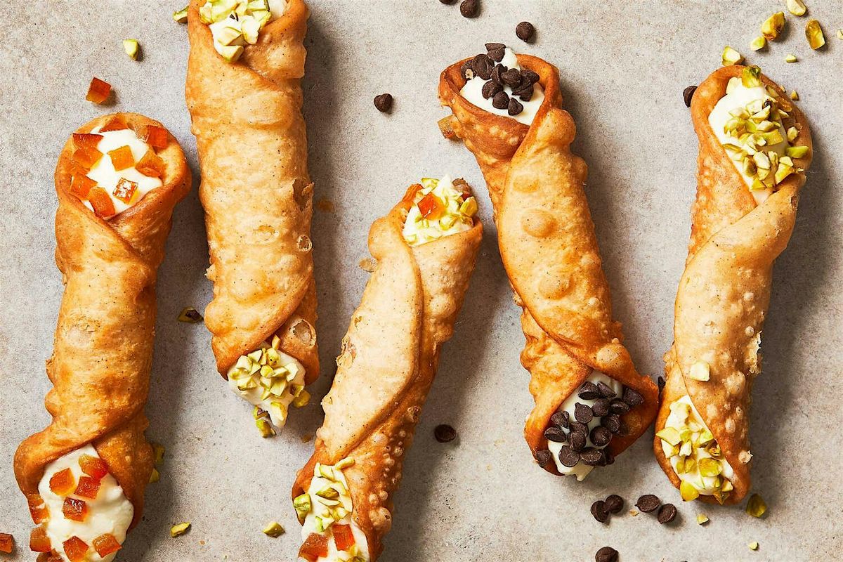 Holy Cannoli! Savory and Sweet Cannolis with Bunny Swan at Artworks ...