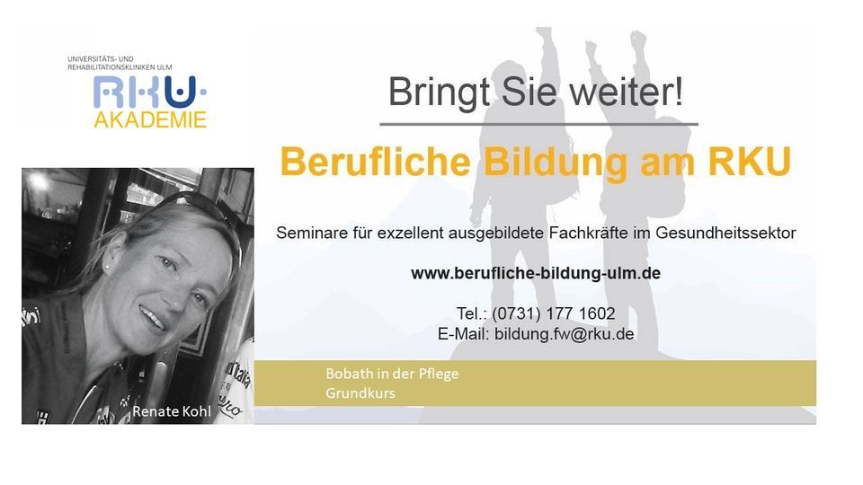 Bobath in der Pflege - Grundkurs | RKU Universitäts- und Rehabilitationskliniken Ulm | November ...