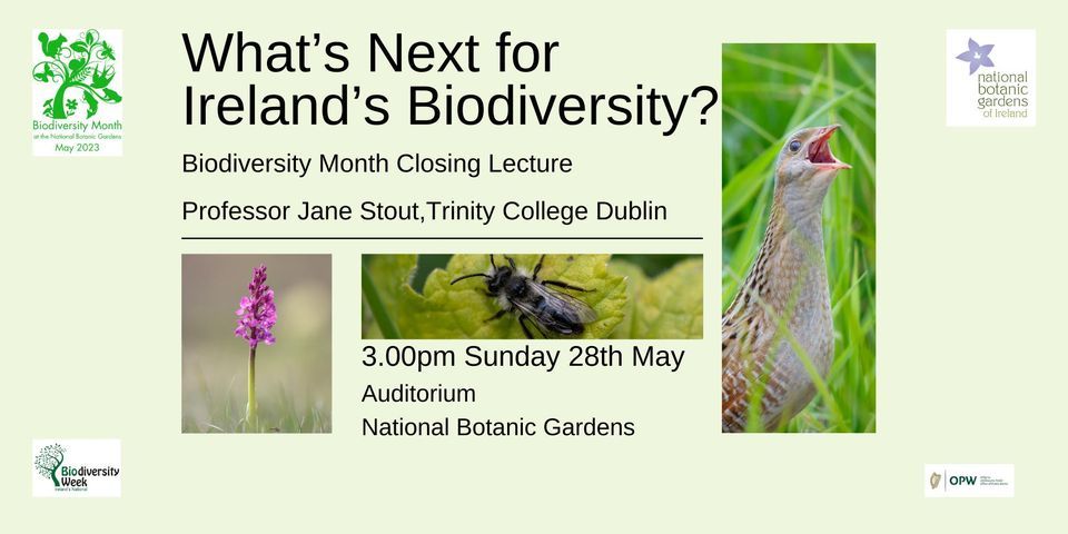 Biodiversity Month Lecture: Whats Next for Irelands Biodiversity ...