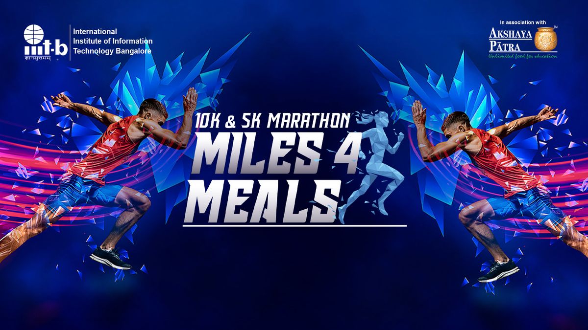 IIIT-B Miles4Meals 2025 | IIITB, Bangalore, KA | April 6, 2025
