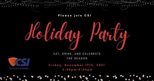 CSI Holiday Party at Marina Jack: Restaurants, Sarasota on 17th ...