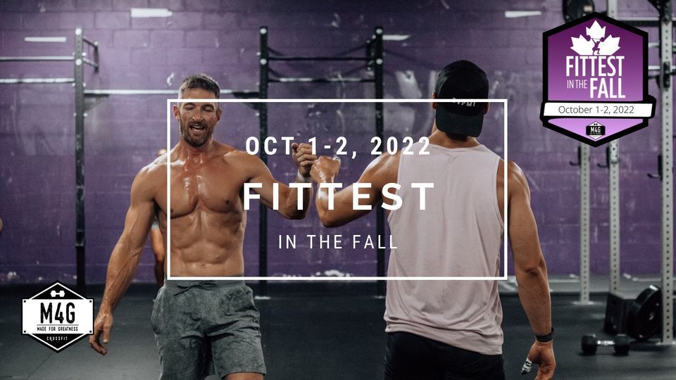 Fittest In The Fall 2022 at M4G CrossFit, Indianapolis on 1st October, 2022
