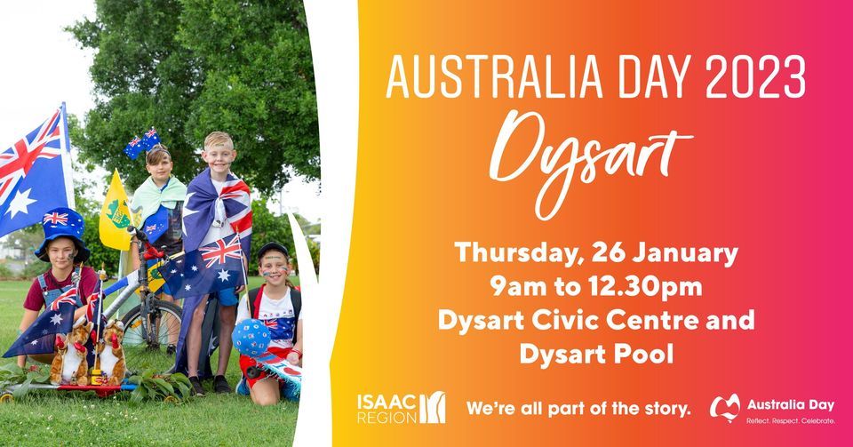 Dysart Australia Day 2023 at Dysart Civic Centre and Dysart Pool on ...