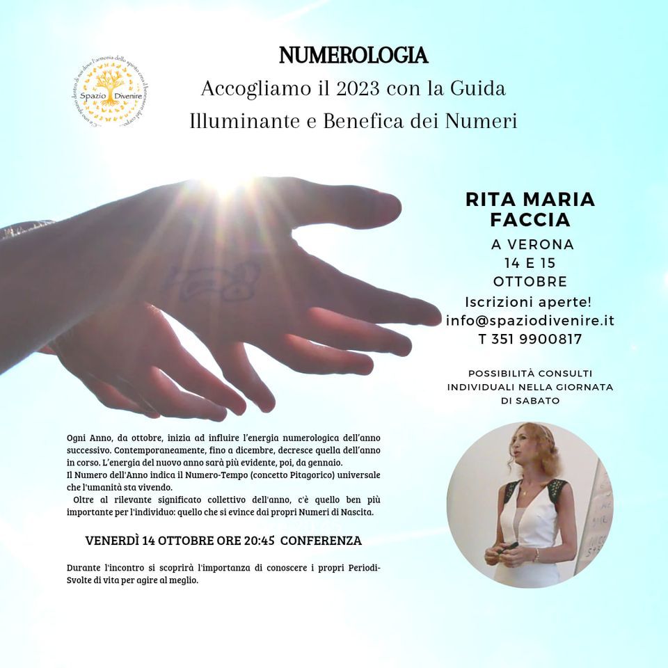 Numerologia - accogliamo il 2023 con la guida illuminante e benefica ...