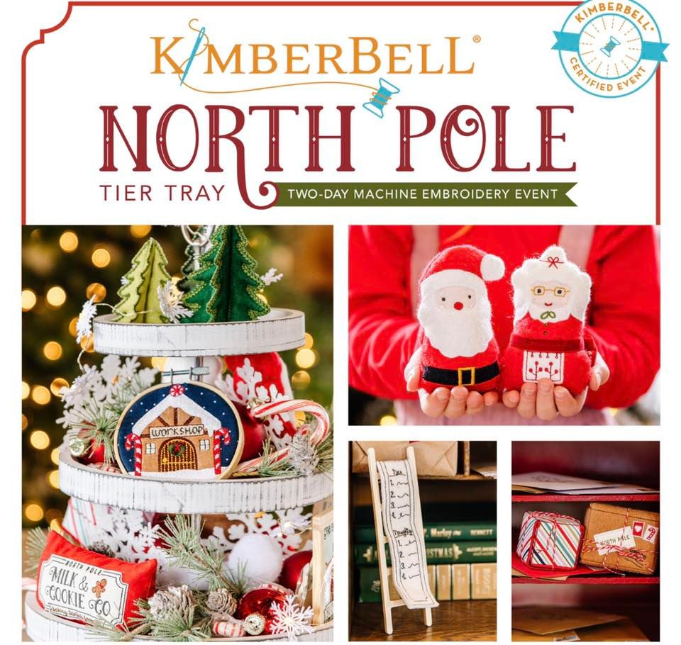 Kimberbell North Pole Embroidery Event at Stitch Therapy Auburn on 1st ...