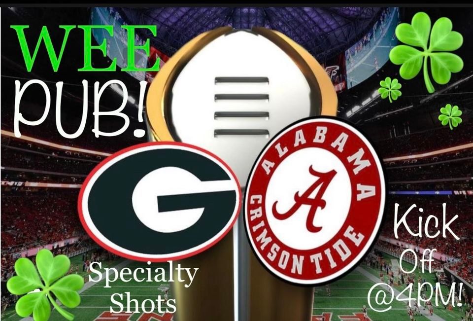 SEC Championship Game Party | Wee Pub Brunswick | December 2, 2023