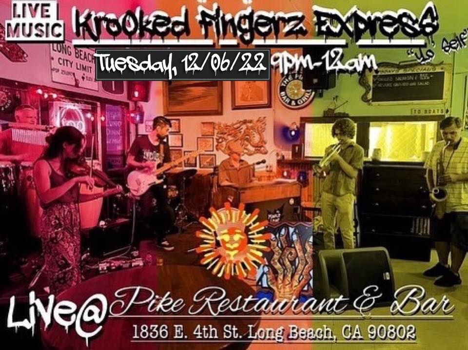 KroOked Fingerz Express. LIVE @Pike Bar. 1st Tuesdays Residency at Pike ...