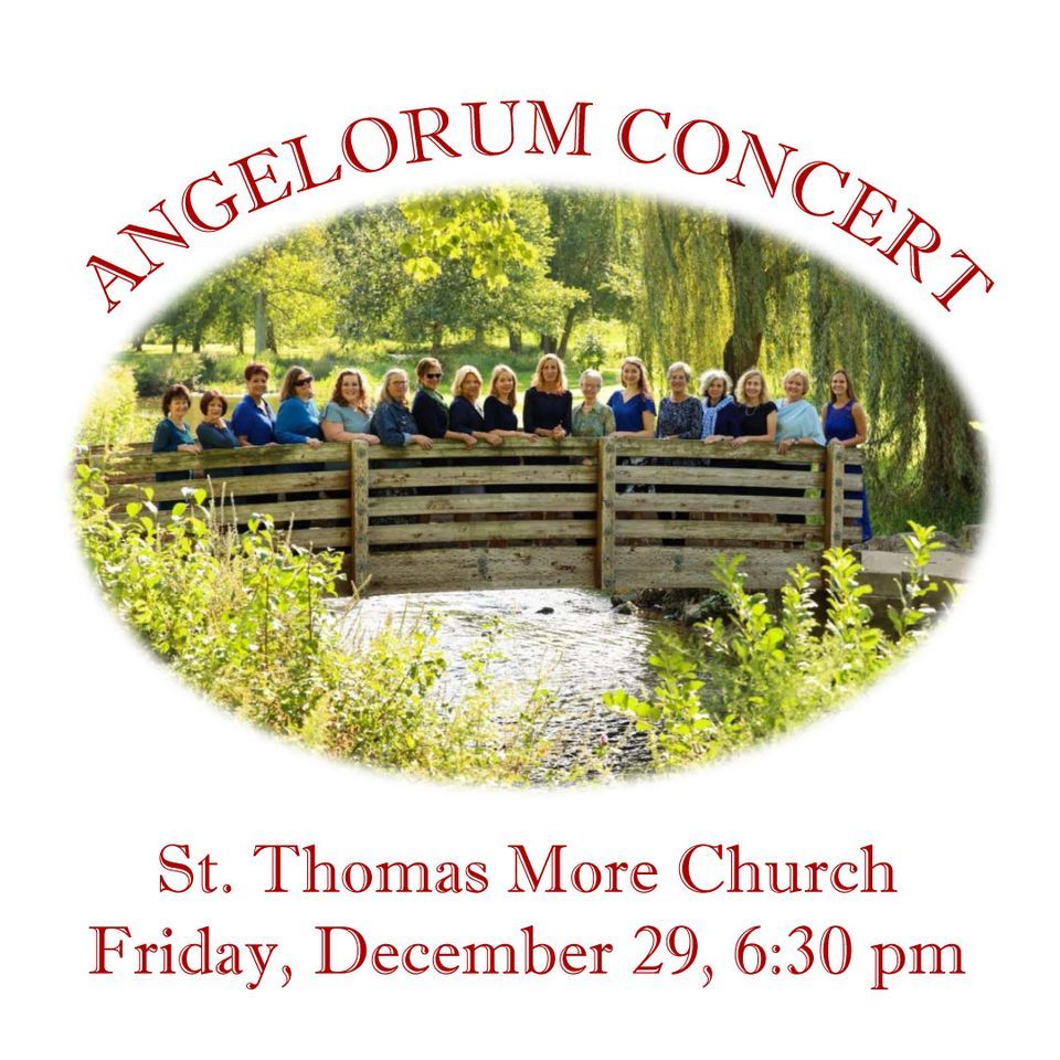 Angelorum Choir Concert at St Thomas More Church, Allentown on 29th ...