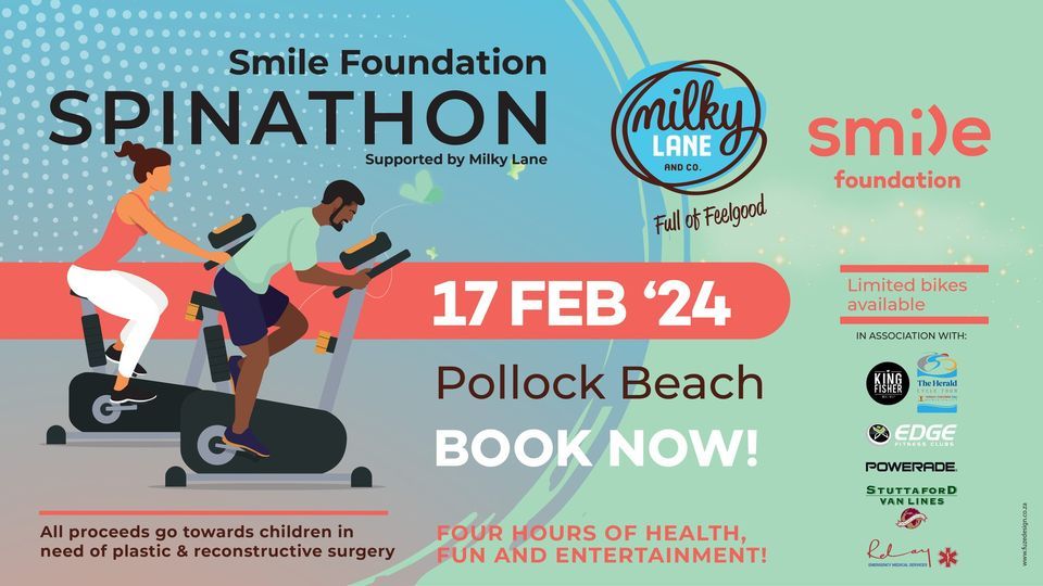 Smile Foundation Spinathon at Pollock Beach- Port Elizabeth on 17th February, 2024