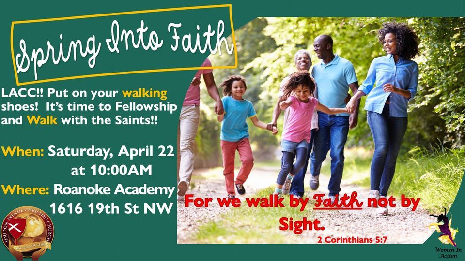 Spring Into Faith Walk at Roanoke Academy at 1616 19th St NW, Roanoke ...