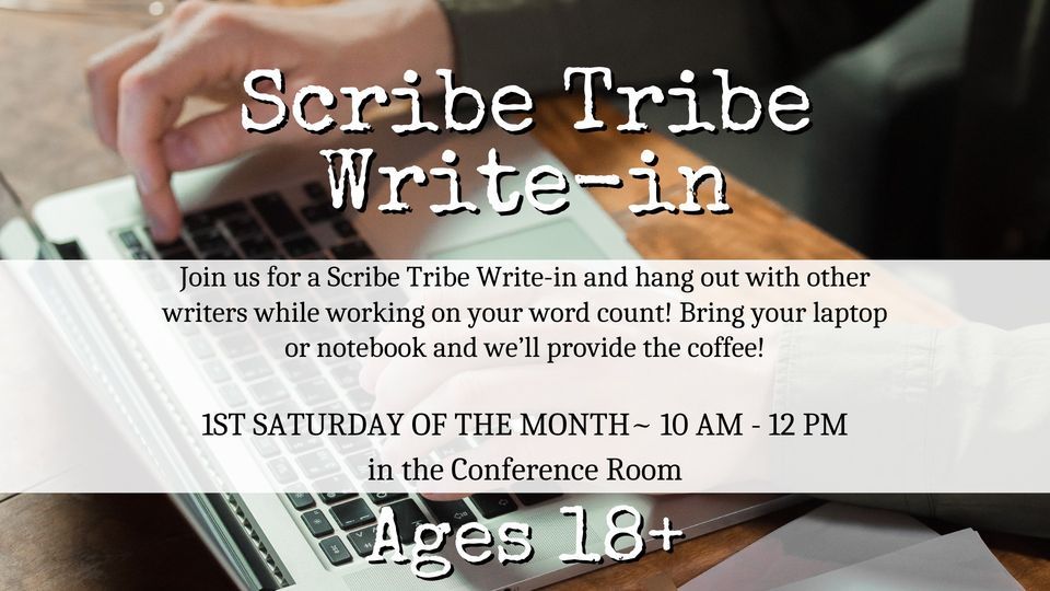 Scribe Tribe Write-In | Lone Star College - Tomball Community Library | December 2, 2023