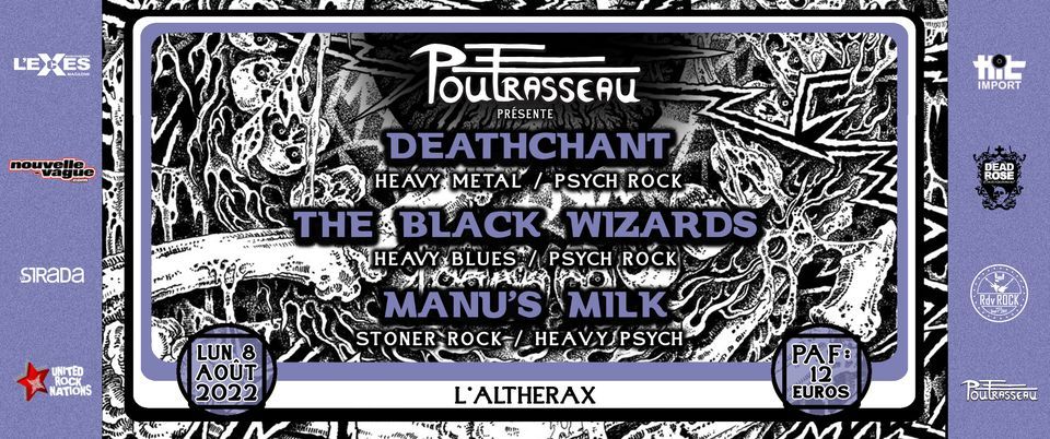 Deathchant - The Black Wizards - Manus Milk at Altherax Music, Nice on ...