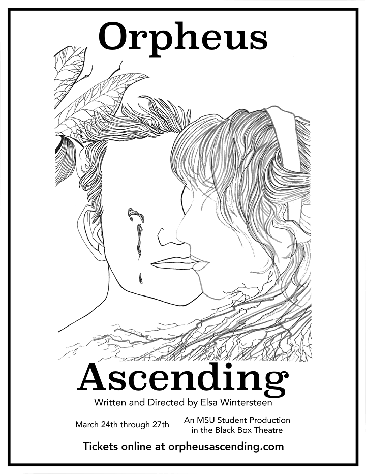 Orpheus Ascending at MSU Black Box Theater, Bozeman on 24th March, 2022