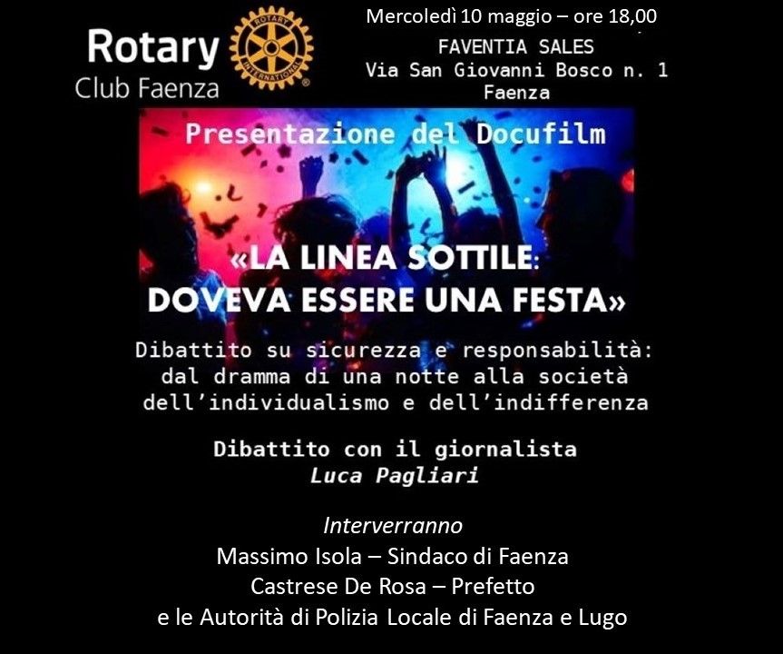 La Linea Sottile: Doveva Essere una Festa - con Luca Pagliari at ...