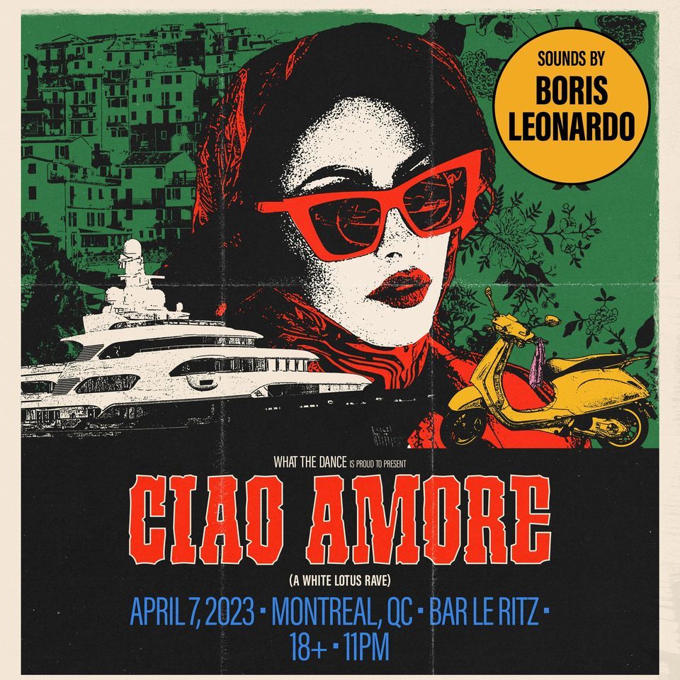 CIAO AMORE ? A WHITE LOTUS INSPIRED RAVE in MTL at Bar Le Ritz PDB ...