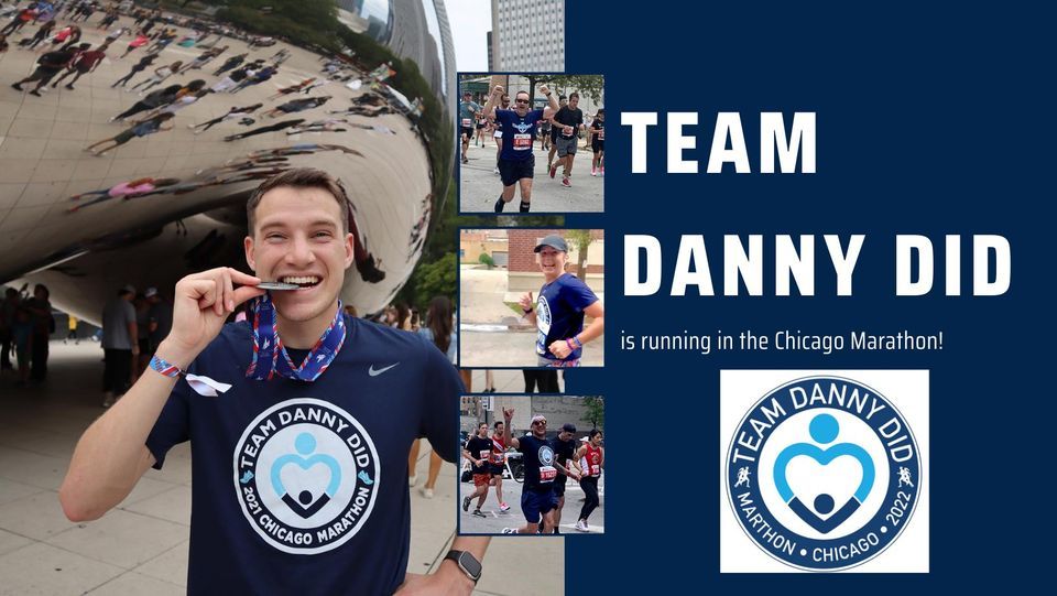 Team Danny Did in the 2022 Chicago Marathon at Chicago metropolitan ...